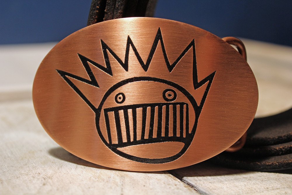 Ween - Boognish Belt Buckle – Metal Some Art