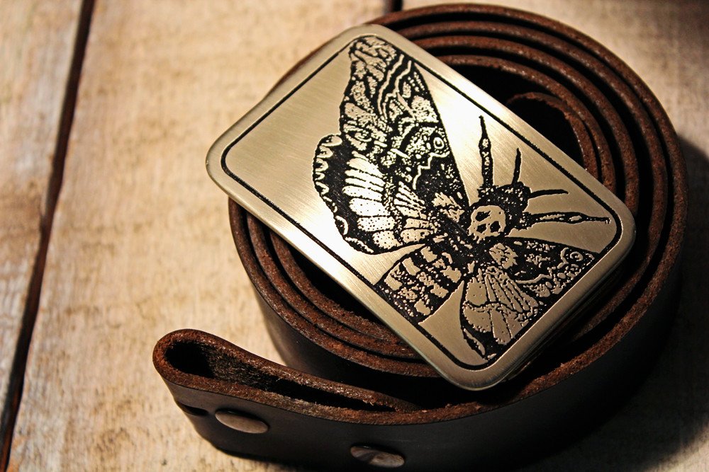 Custom Belt Buckles for Leather Belts Handmade From Solid Metals ...