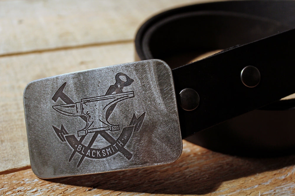 Custom Belt Buckles for Leather Belts Handmade From Solid Metals ...